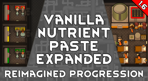 Vanilla Nutrient Paste Expanded: Reimagined Progression 日本語化対応 1.6 ...
