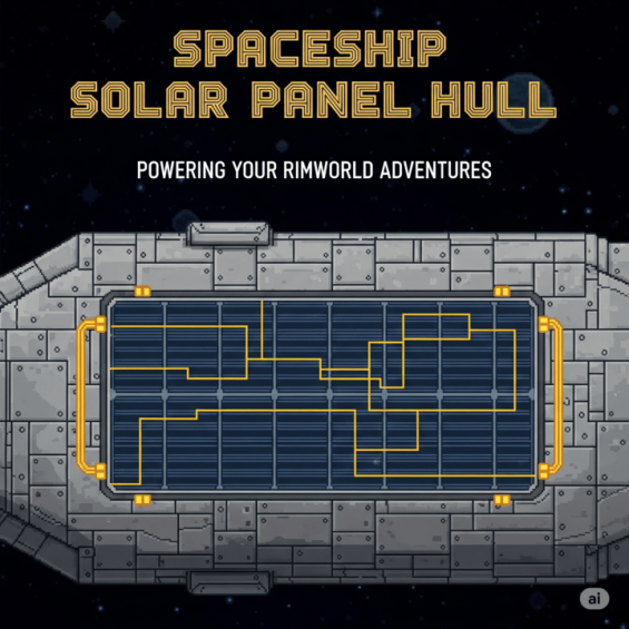 Spaceship Solar Hull 1.6 - RimWorld Mod データベース MOD紹介・まとめサイト