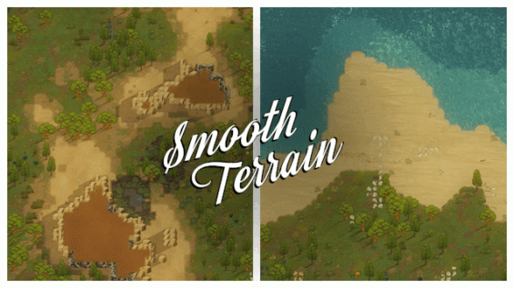 Smooth Terrain 1.6 - RimWorld Mod データベース MOD紹介・まとめサイト