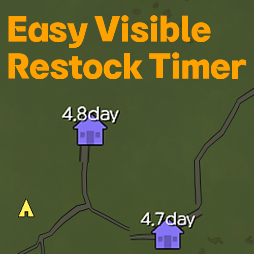 easy visible restock timer 1.6 - RimWorld Mod データベース MOD紹介・まとめサイト