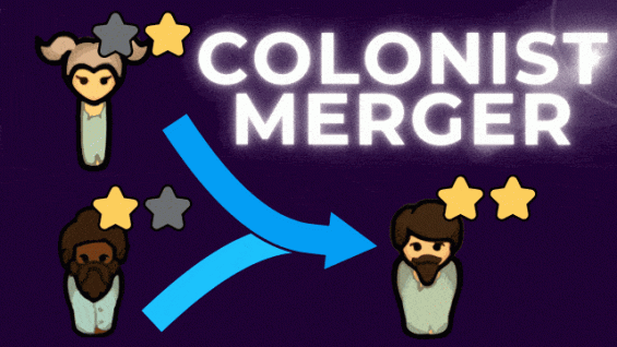 Colonist Merger 1.6 - RimWorld Mod データベース MOD紹介・まとめサイト