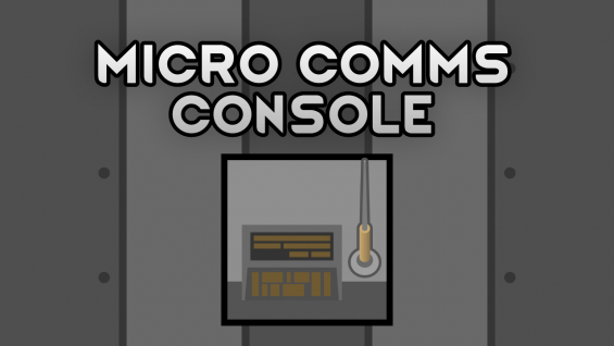 Micro Comms Console_zh 1.6 - RimWorld Mod データベース MOD紹介・まとめサイト
