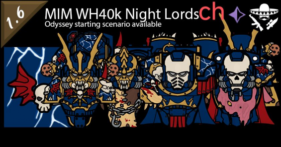 [ZH]MIM Warhammer 40k Night Lords中文汉化 1.6 - RimWorld Mod データベース MOD紹介 ...