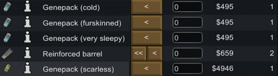 [Woog] Accessible Archite Genes 1.6 - RimWorld Mod データベース MOD紹介・まとめサイト