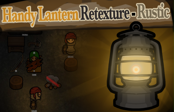 Handy Lantern Retexture - Rustic 1.6 - RimWorld Mod データベース MOD紹介・まとめサイト