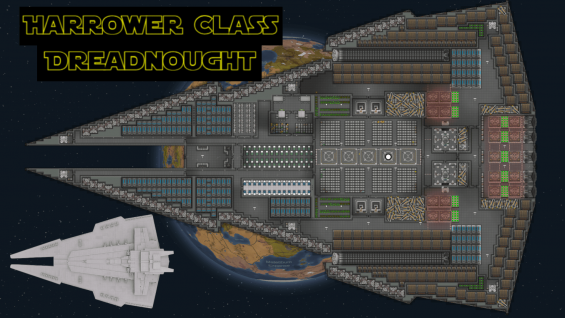 Harrower Class Dreadnought 1.6 - RimWorld Mod データベース MOD紹介・まとめサイト