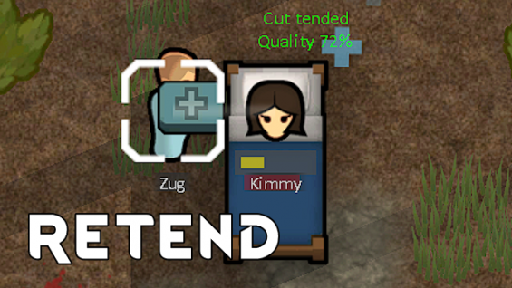 ReTend 1.2+ 1.6 - RimWorld Mod データベース MOD紹介・まとめサイト