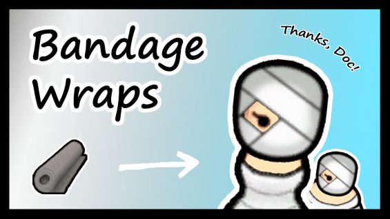 Bandage Wraps 1.6 (Fork) 1.6 - RimWorld Mod データベース MOD紹介・まとめサイト