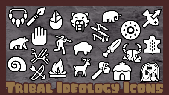 Tribal Ideology Icons 1.6 - RimWorld Mod データベース MOD紹介・まとめサイト