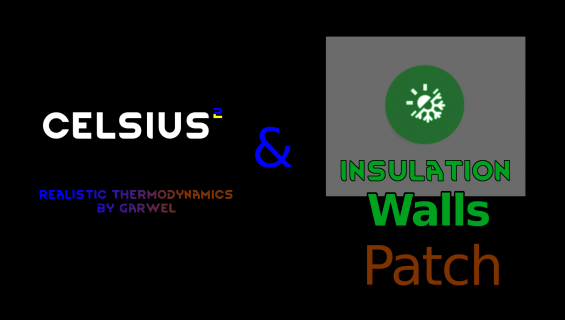 Insulation Walls Patch for Celsius 1.6 - RimWorld Mod データベース MOD紹介・まとめサイト
