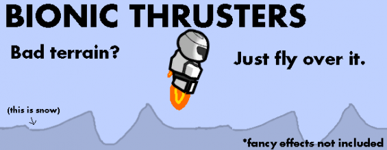 Bionic Thrusters 1.6 - RimWorld Mod データベース MOD紹介・まとめサイト