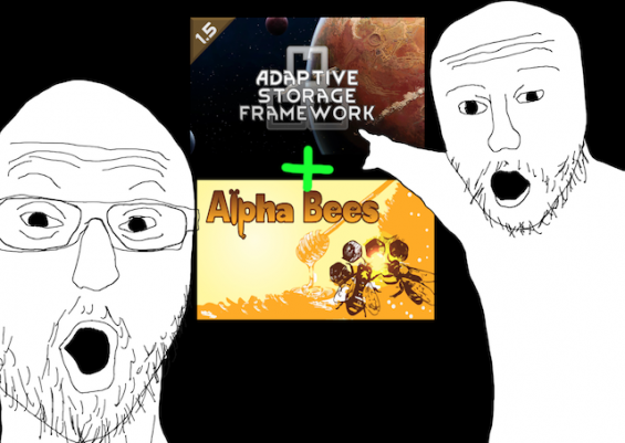 Adaptive Storage Framework [ASF] - Alpha Bees 1.6 - RimWorld Mod データベース ...