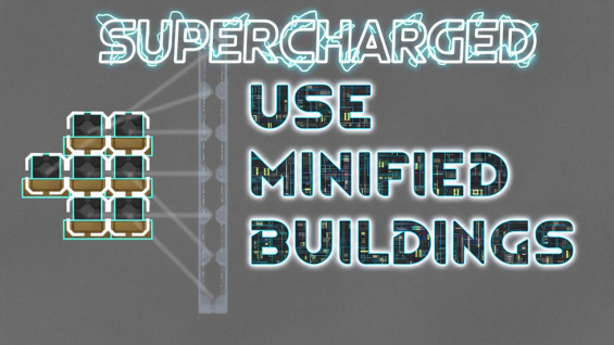 Use Minified Buildings Supercharged 1 6 Rimworld Mod データベース Mod紹介