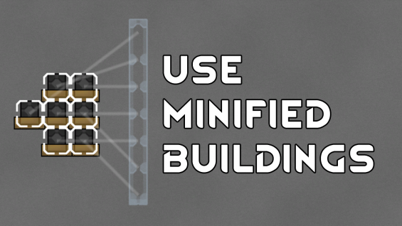 Use Minified Buildings 1 5 Rimworld Mod データベース Mod紹介・まとめサイト