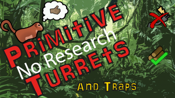 Primitive Turret no Research 1.3 - RimWorld Mod データベース MOD紹介・まとめサイト