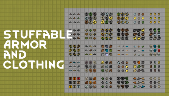 Stuffable Armor and Clothes 1.4 - RimWorld Mod データベース MOD紹介・まとめサイト