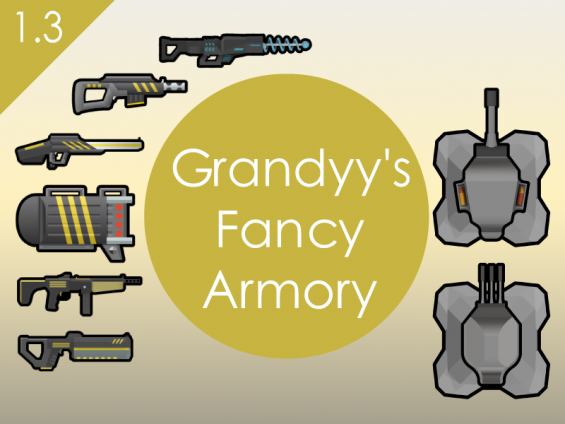 Grandyy's Fancy Armory 1.3 - RimWorld Mod データベース MOD紹介・まとめサイト