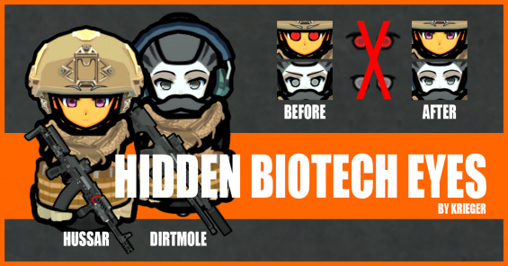 Hidden Xenotype Eyes 1.4 - RimWorld Mod データベース MOD紹介・まとめサイト