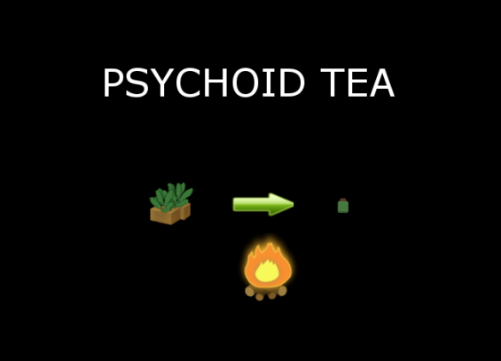 (B18) Psychoid Tea 0.18 - RimWorld Mod データベース MOD紹介・まとめサイト