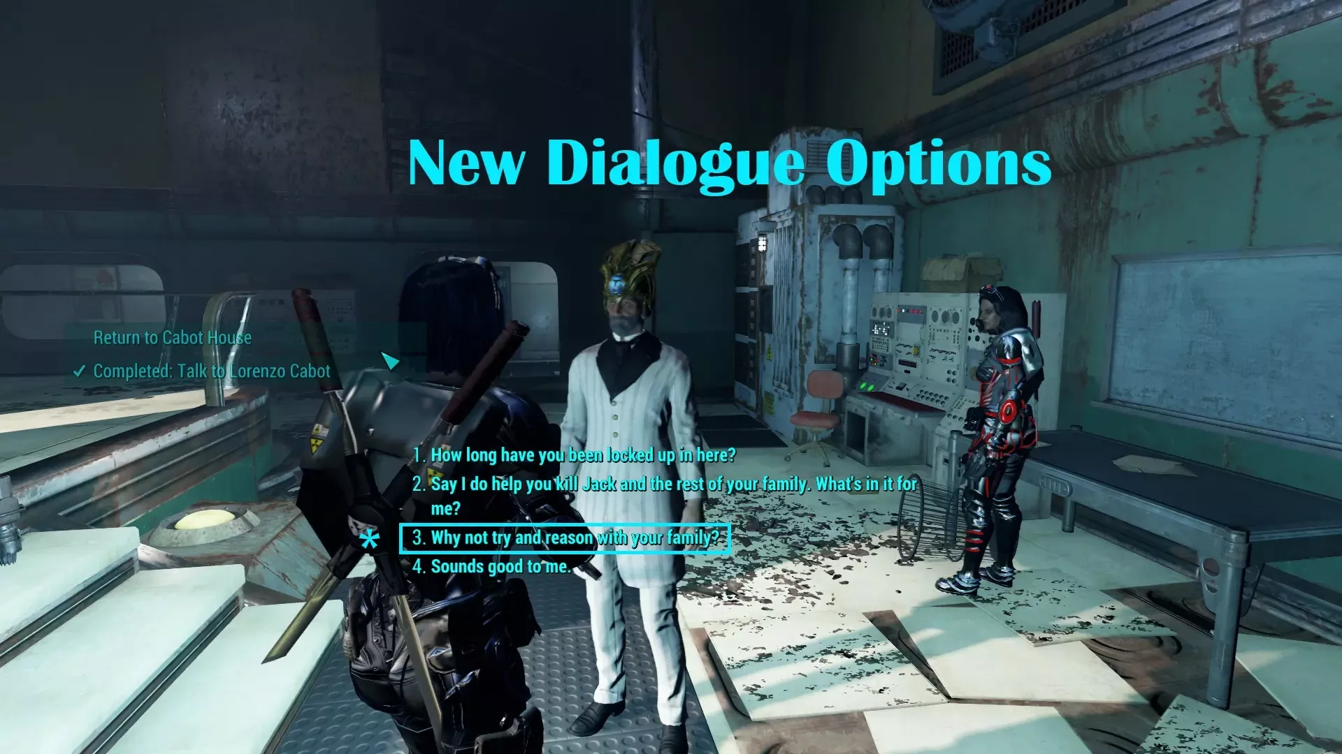 Xoren Games - Cabot House Enhanced Quests 日本語化対応 クエスト - Fallout4 Mod ...