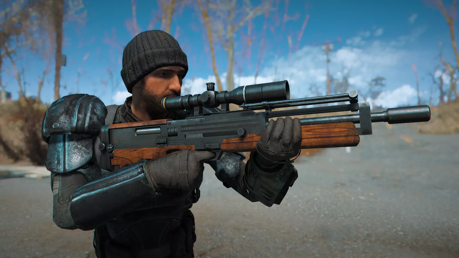 Bullpup Sniper Rifle - Walther WA2000 日本語化対応 武器 - Fallout4 Mod データベース ...