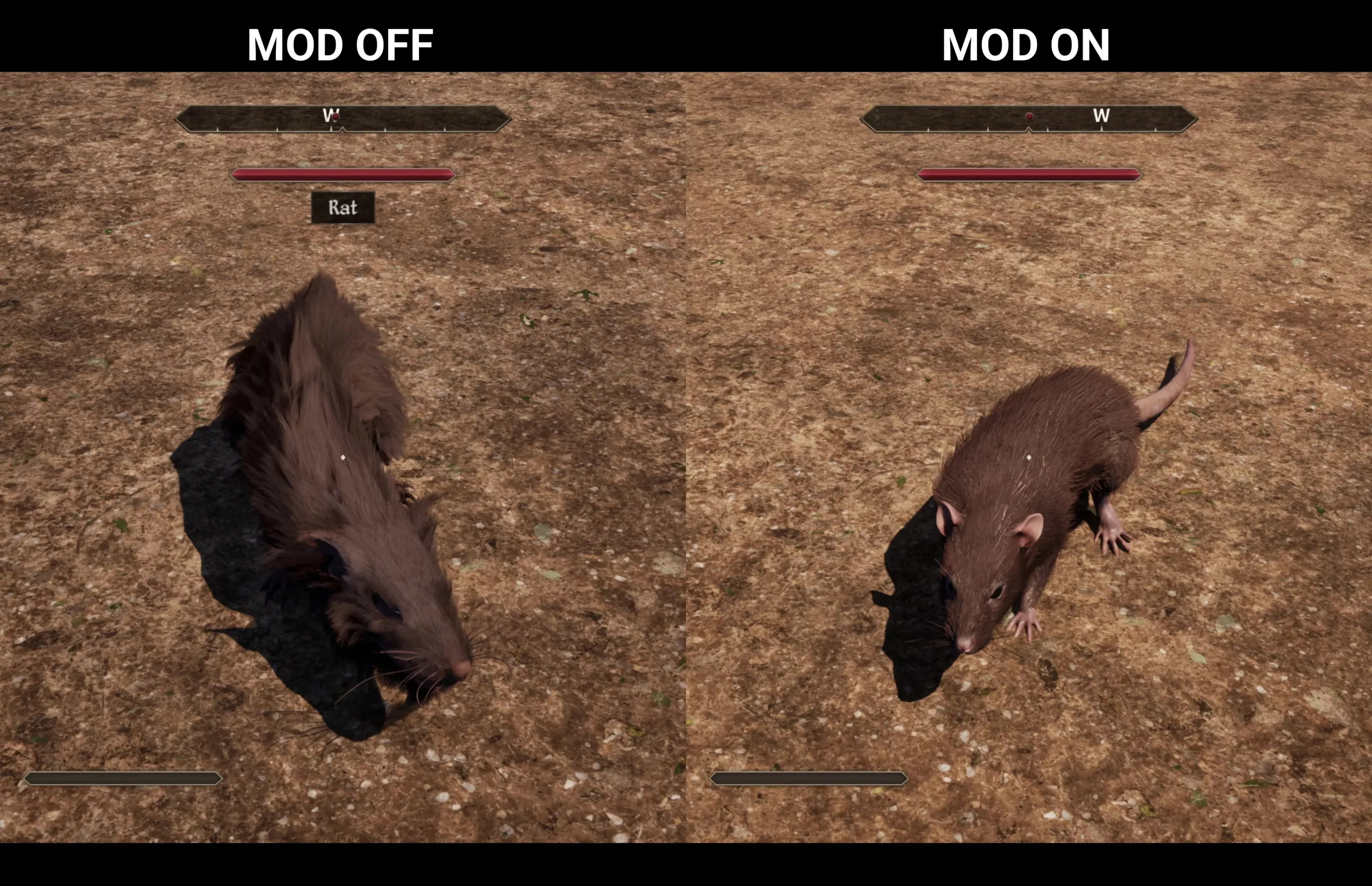 AHP Cute Rats モデル・テクスチャ - Oblivion Remastered Mod データベース MOD紹介・まとめサイト