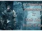 Leviathan Animations II - Male Idle Walk And Run LE モーション - Skyrim Mod ...