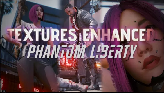 NPC Textures Enhanced Phantom Liberty グラフィック - Cyberpunk 2077 Mod ...
