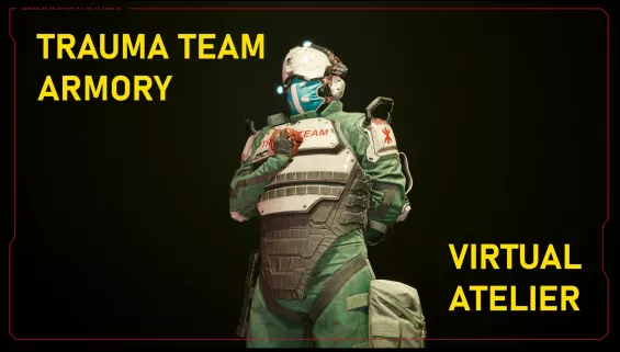 Trauma Team Armory Virtual Atelier 防具・アーマー・服 - Cyberpunk 2077 Mod ...