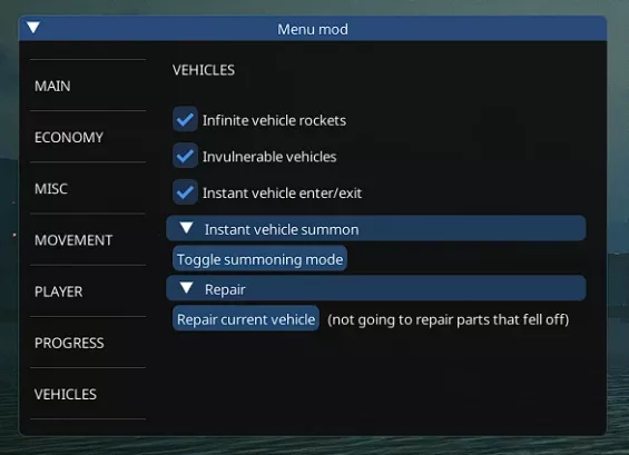 MenuMod - A cheat menu その他 - Cyberpunk 2077 Mod データベース MOD紹介・まとめサイト