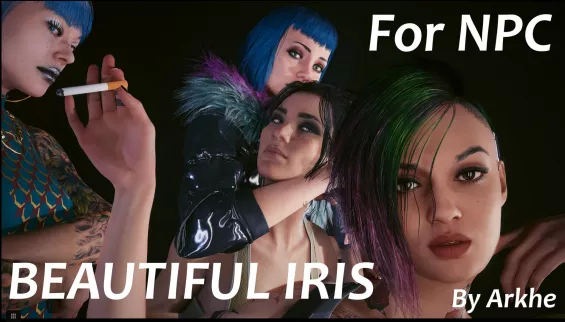 Beautiful IRIS - a High Definition Eyes Set for NPC 外観・容姿 - Cyberpunk ...