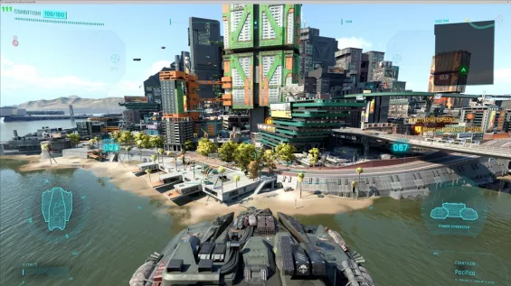 Flying Tank - Enhanced Basilisk ゲームプレイ - Cyberpunk 2077 Mod データベース MOD ...