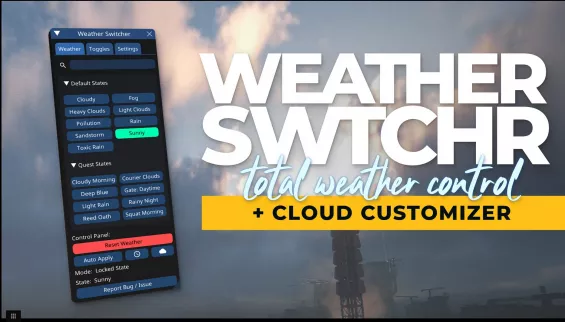 Weather Switcher (Change Weather - Control Time - Customize Clouds ...