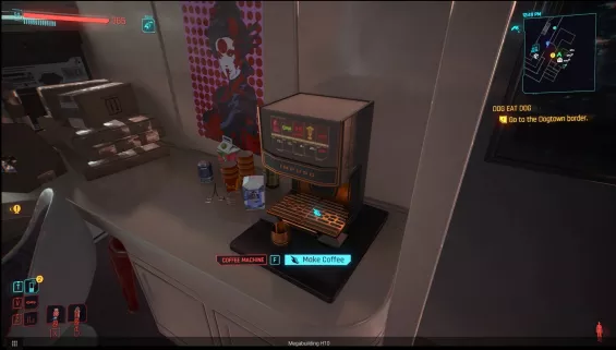 Coffee maker and drink for other apartments ゲームプレイ - Cyberpunk 2077 Mod ...