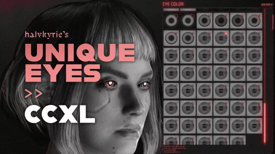 Unique Eyes to CCXL 外観・容姿 - Cyberpunk 2077 Mod データベース MOD紹介・まとめサイト
