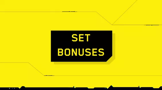 Set Bonuses ゲームプレイ - Cyberpunk 2077 Mod データベース MOD紹介・まとめサイト