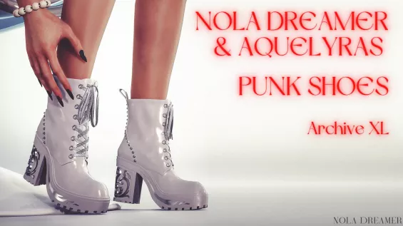 Nola Dreamer and Aquelyras - punk shoes - Archive XL 防具・アーマー・服 ...