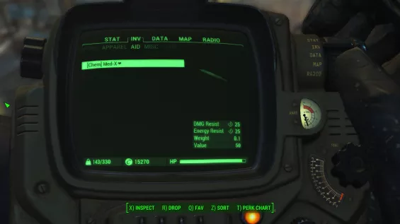 Med-X Patch アイテム - Fallout4 Mod データベース MOD紹介・まとめサイト