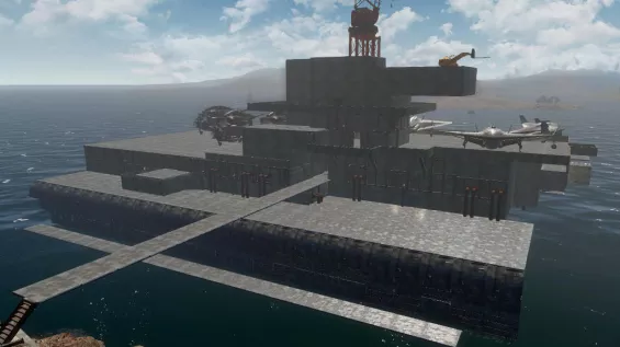 Rivet City from Fallout 3 by youtuber Final Render 居住地 - Fallout4 Mod ...