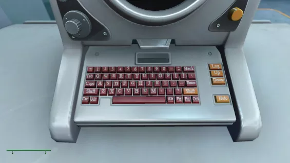 Institute terminal keyboard text モデル・テクスチャ - Fallout4 Mod データベース MOD紹介 ...