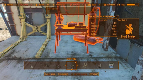 Craftable Pipe Weapons 武器 - Fallout4 Mod データベース MOD紹介・まとめサイト