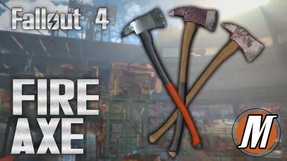 The Fireaxe - A Heavily Moddable Wasteland Staple V1.3.0 日本語化対応 武器 ...