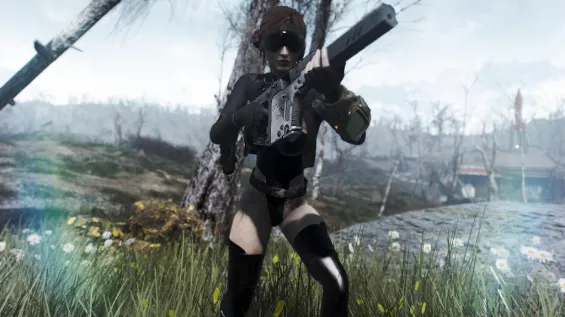 GITS Motoko Kusanagi outfit Cyberninja Edition 防具・アーマー - Fallout4 Mod ...