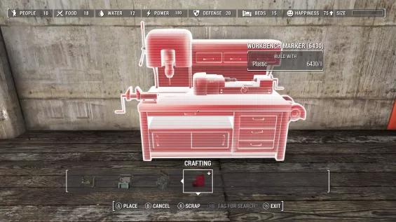 Workshop Workbench Marker クラフト - 家/居住地 - Fallout4 Mod データベース MOD紹介・まとめサイト