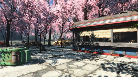 Craftable Blossom Trees 日本語化対応 居住地 - Fallout4 Mod データベース MOD紹介・まとめサイト