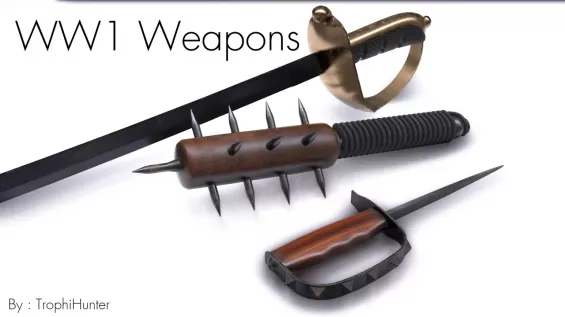 WW1 Weapons 武器 - Fallout4 Mod データベース MOD紹介・まとめサイト