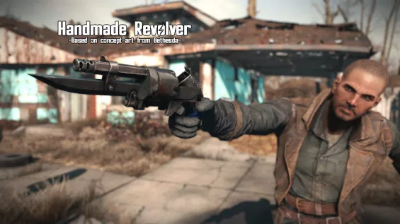 Handmade Revolver 日本語化対応 武器 - Fallout4 Mod データベース MOD紹介・まとめサイト