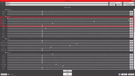 Extended Sliders for BodySlide ユーティリティ - Fallout4 Mod データベース MOD紹介・まとめサイト