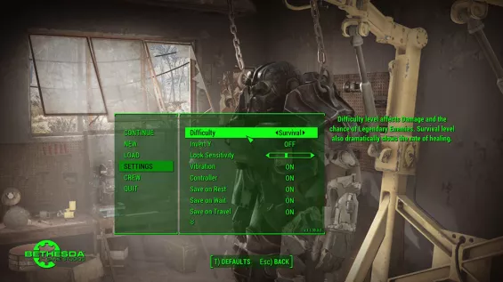 Create Your Own Difficulty Rebalance ゲームプレイ - Fallout4 Mod データベース MOD紹介 ...