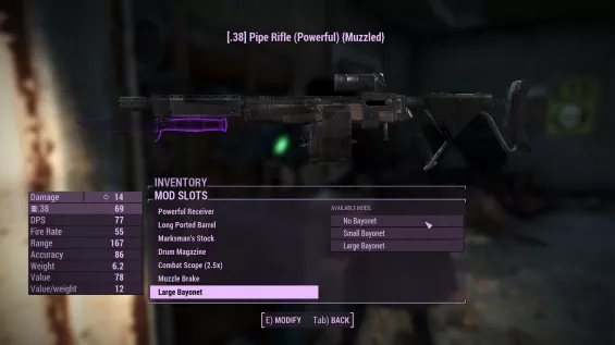 Bayonet AND Muzzle 武器 - Fallout4 Mod データベース MOD紹介・まとめサイト